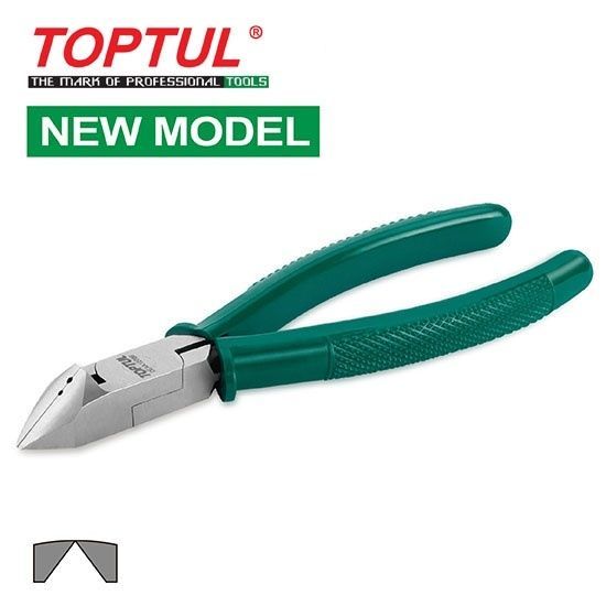TOPTUL Slant Edge Cutting Pliers with Wire Stripper DEAA1206B | Lazada