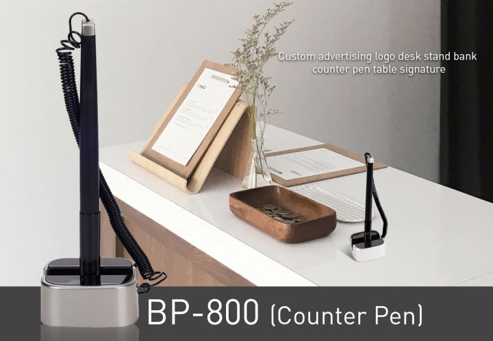 Desktop Counter Pen, Desk pen with string, Stopen, Countertop Pen BP ...