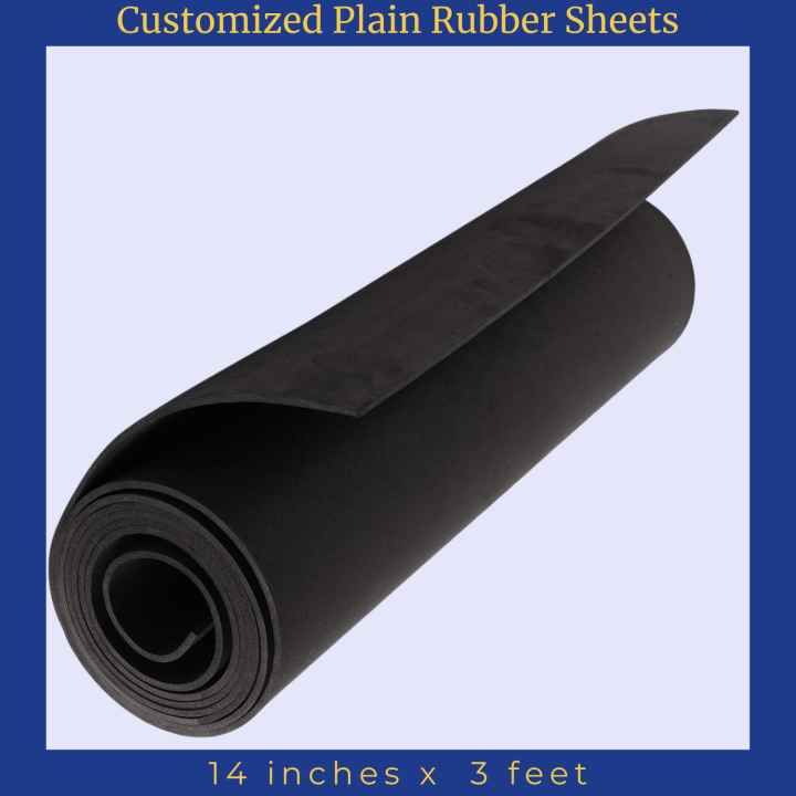 Custom Plain EVA Rubber Sheet - 14" x 3 ft - Non-Toxic, Waterproof ...