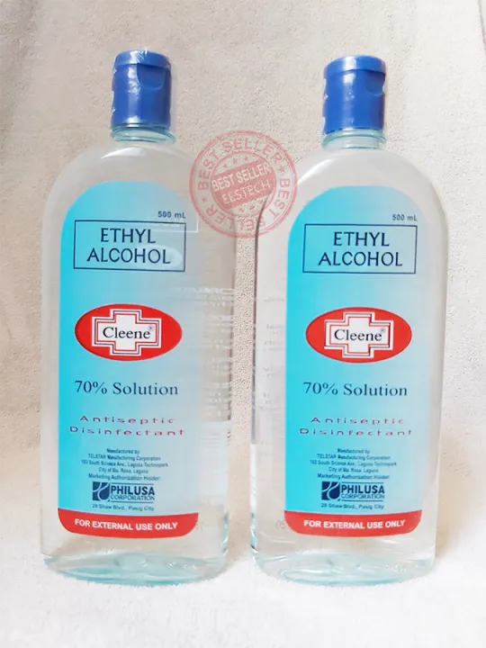 Cleene 70% Ethyl Alcohol 250ml Set of 2 | Lazada PH