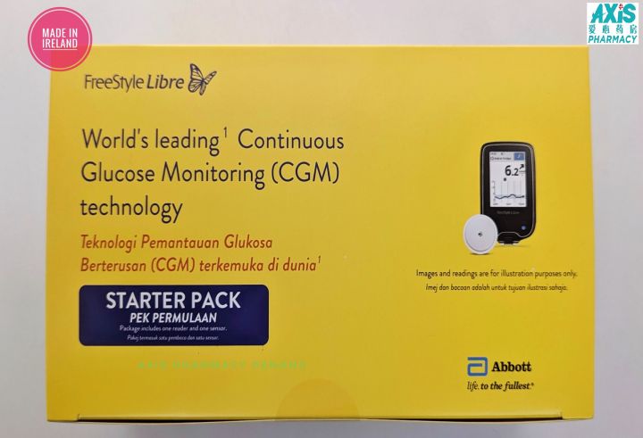 Abbott Freestyle Libre Continuous Glucose Monitoring (CGM) Technology Starter Kit | Lazada