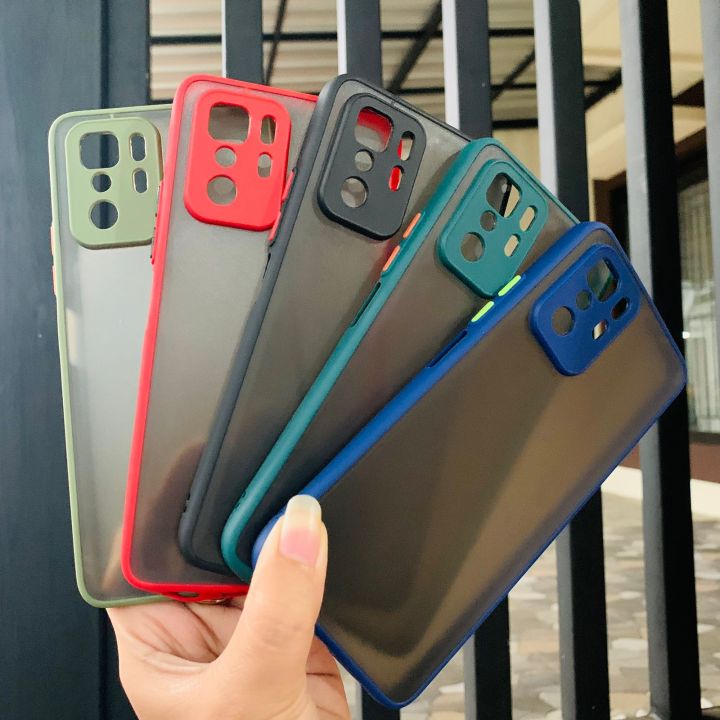 CASE DOVE ( XIAOMI POCO X3 GT ) CASING FUZE TRANSPARAN DENGAN PROTEKSI ...