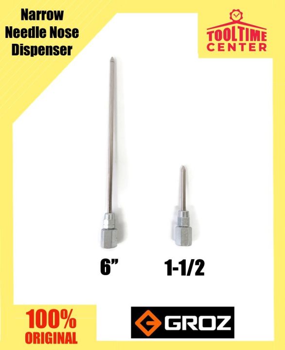 Groz Narrow Needle Nose Grease Dispensers | Lazada PH