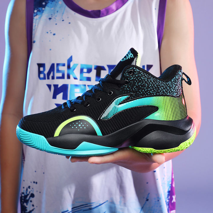 HELONG Basketball Shoes Men Sneakers 2022 Spring New Street Basketball ...