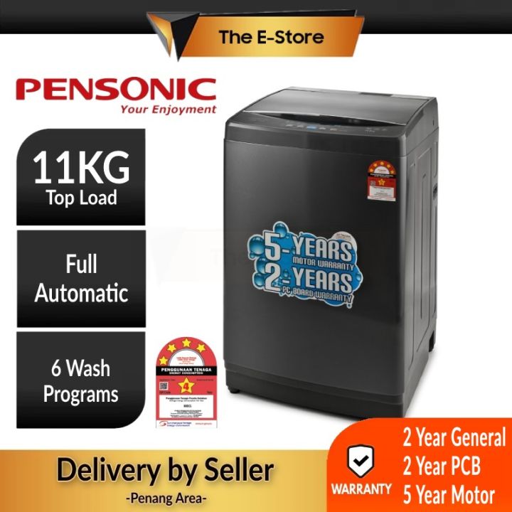 [Delivery By Seller] Pensonic Fully Auto Top Load Washing Machine 11KG ...