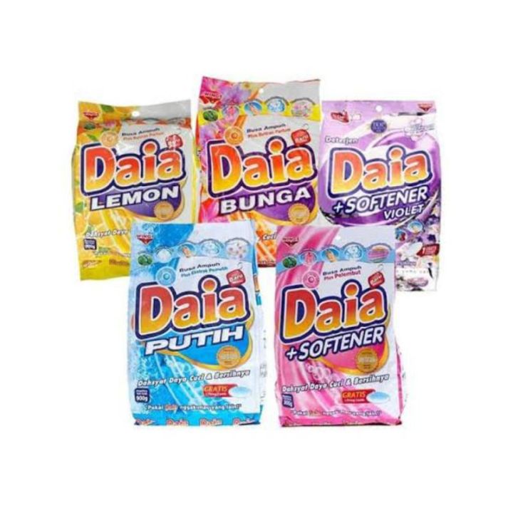 Daia Deterjen Bubuk Sabun Cuci 800G All Variant | Lazada Indonesia