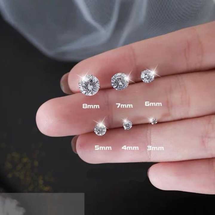 anting tusuk mata satu/anting giwang/anting desi tindik titanium(satu ...