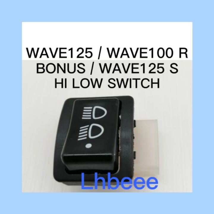 HI LOW SWITCH WAVE125 /WAVE100 R /BONUS /WAVE125 S /SMASH | Lazada