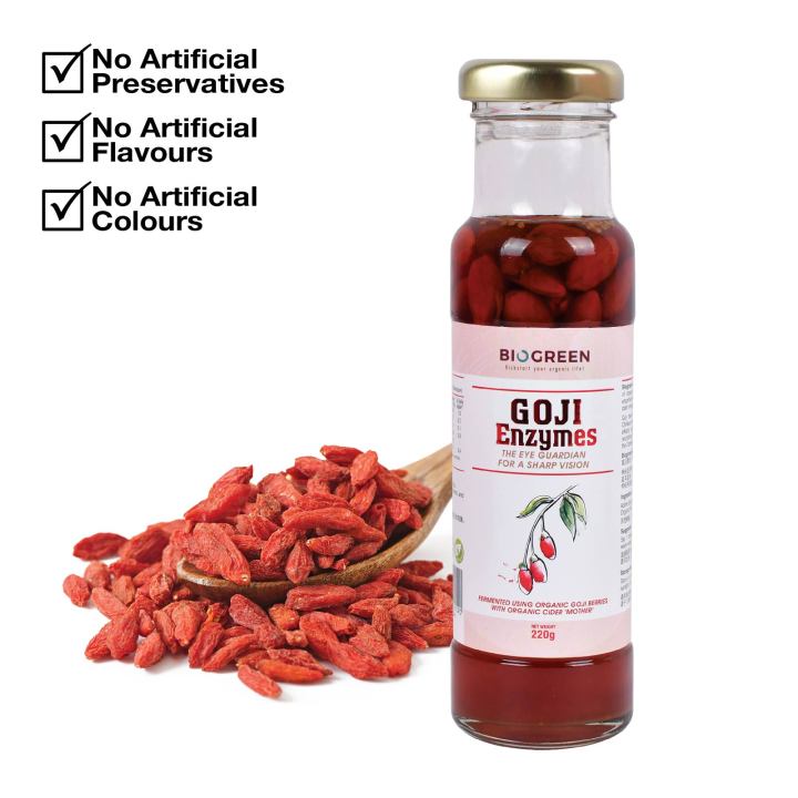 Biogreen Goji Enzymes 220g *Eye-Guardian for Sharp Vision* | Lazada ...