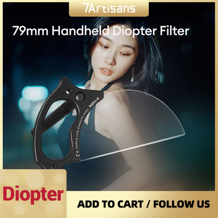 7artisans 7 artisans Hand Held Split Diopter Filter 79mm Special Effect for Foreground Blurred ...
