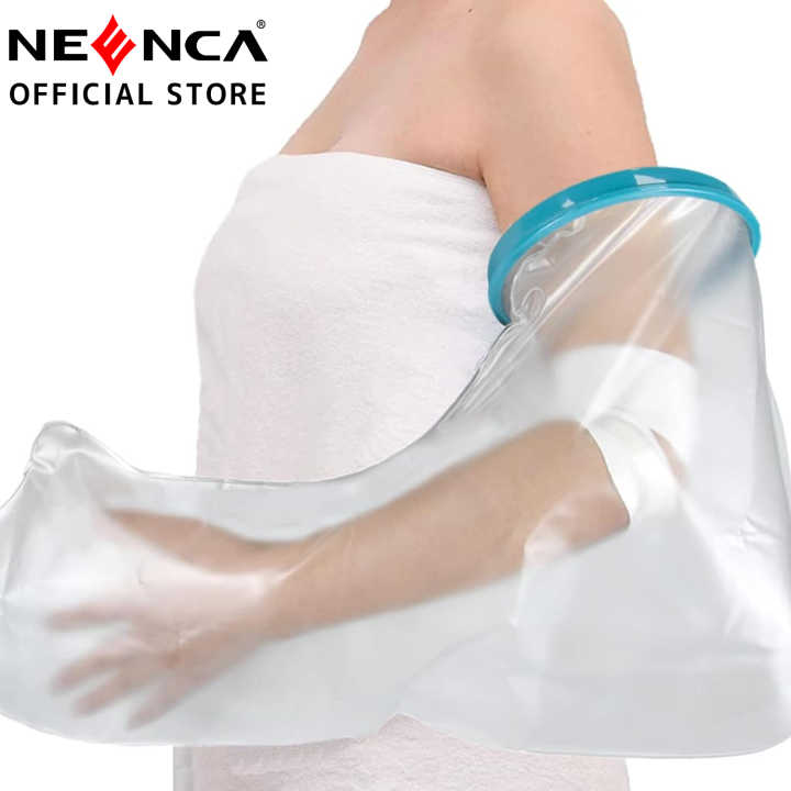 NEENCA Waterproof Arm (L Style) Cast Cover for Shower Adult Arm ...