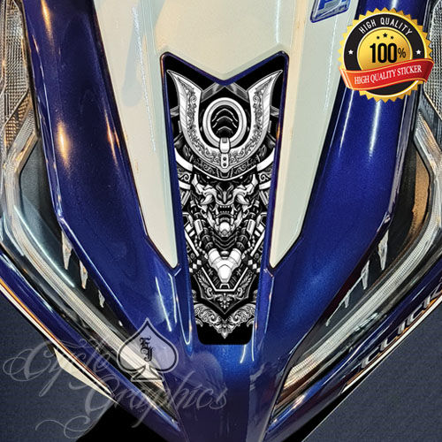 HONDA CLICK V3 V4 125i FRONT STICKER ASIAN WARRIOR ejcycle | Lazada PH