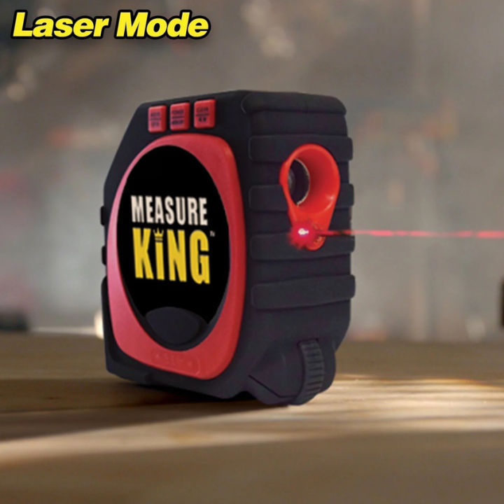 Measuring Ruler Laser Tape 3 in 1 Digital Rolling Ruler MeasrngTape ...