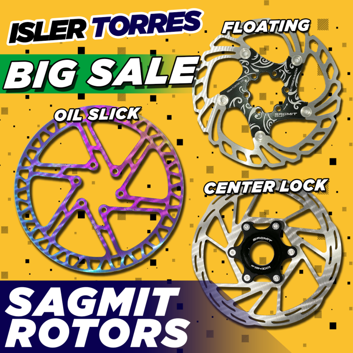 Sagmit Edison Rotors 160mm Oil Slick Rotor, Floating Rotor, Center Lock ...