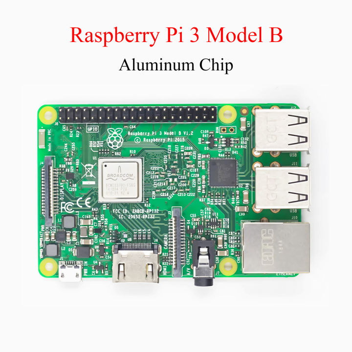 Original Raspberry Pi 3 Model B 3B+ Development Board Kit New Aluminum ...