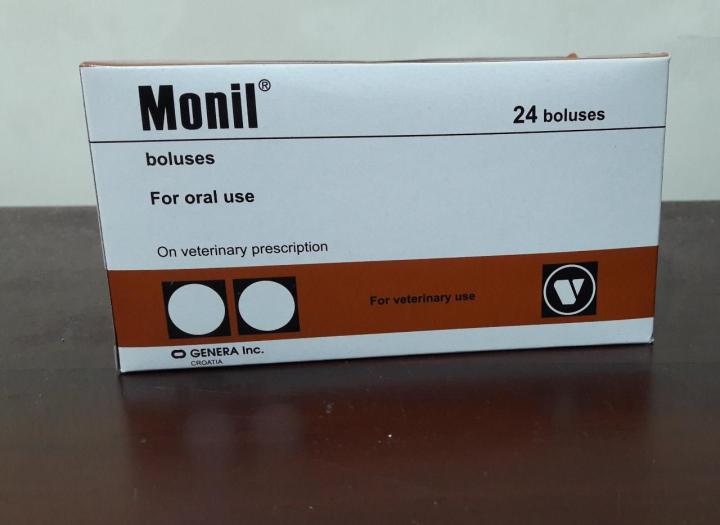 Monil Per Box isi 24 bolus - Obat Cacing Hewan Ternak Sapi Kuda Babi ...