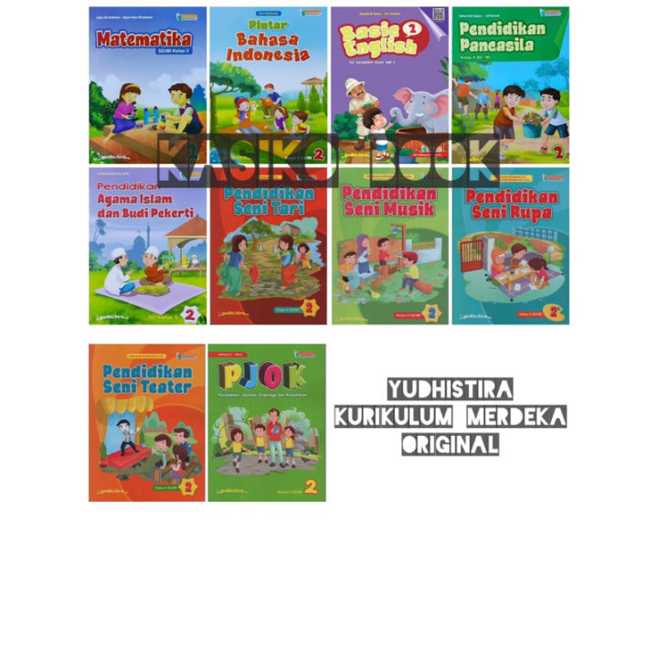 Buku Kelas 2 SD/MI Penerbit Yudhistira Kurikulum Merdeka (KURMER) | Lazada Indonesia