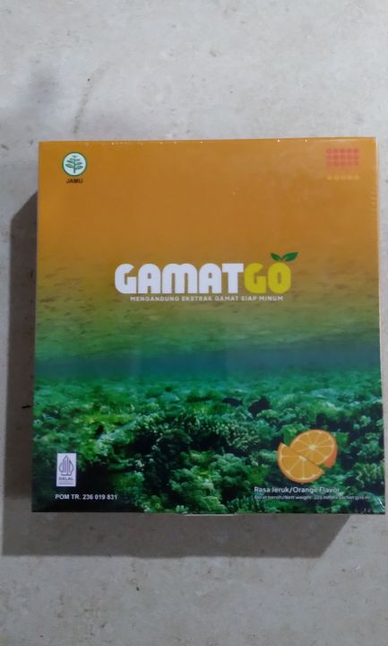 Ekstrak GAMATGO untuk Membantu Memelihara Kesehatan - BOX isi 15 sachet ...