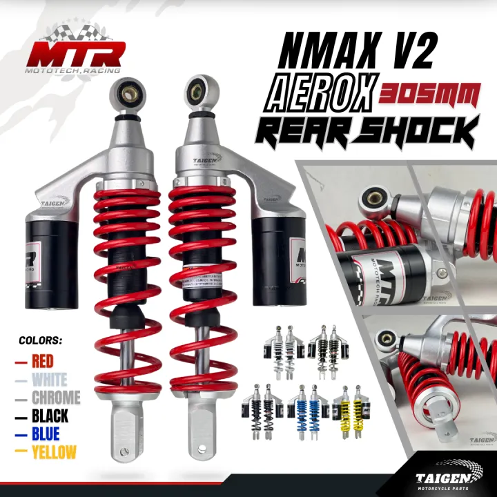 MTR Aerox Nmax V2 305mm Motorcycle Rear Shock | Lazada PH