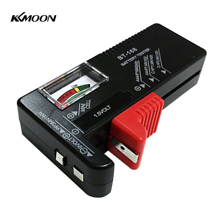 KKmoon Bat-tery Tester Checker Universal Bat-tery Tester Monitor for AA ...