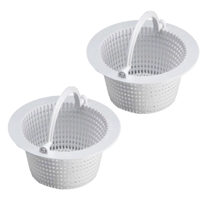 Pool Supply Above Ground Pool Thru Wall Skimmer Basket with Handles ...
