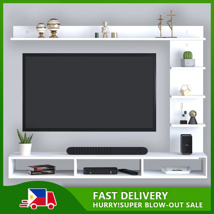 TV cabinet set wall TV cabinet wall mounted TV rack (32-47 inches ...