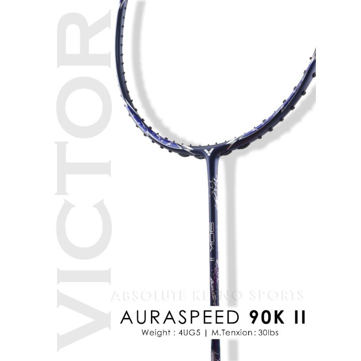 VICTOR Auraspeed 90K II Badminton Racket | Lazada