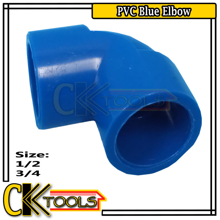 (1/2 , 3/4) PVC Elbow without Thread | Lazada PH