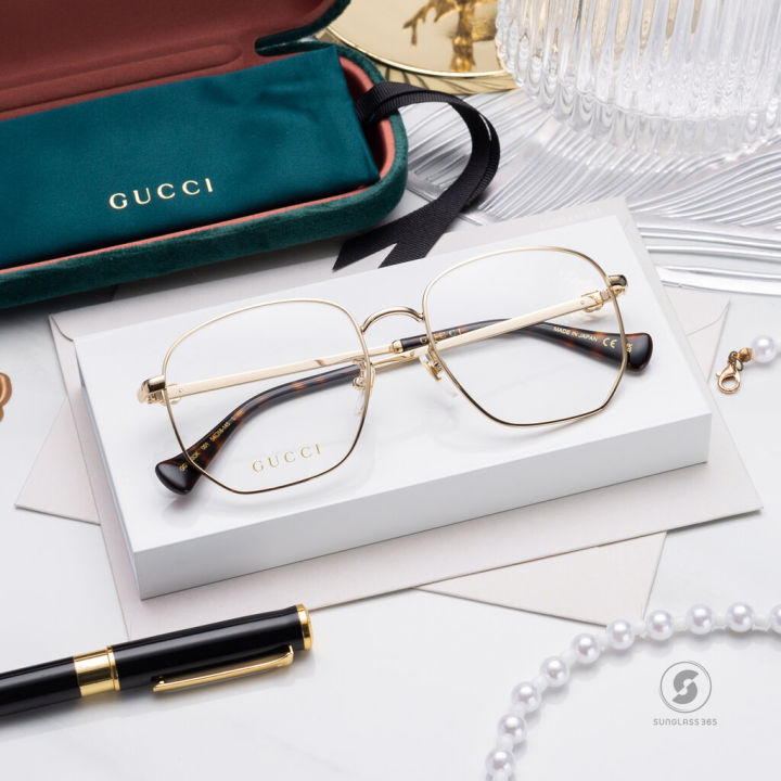 แว่นสายตา Gucci GG1420OK 001 | Lazada.co.th