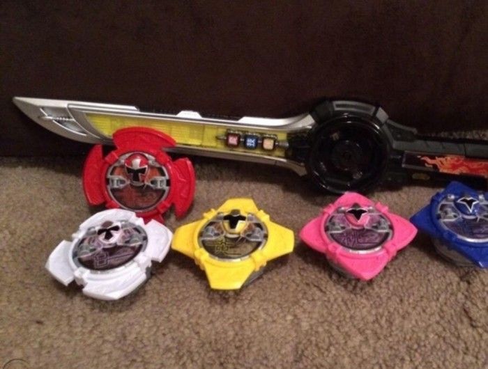 Dx Power Rangers Ninja Steel Sentai Ninninger Sword Complete Set ...