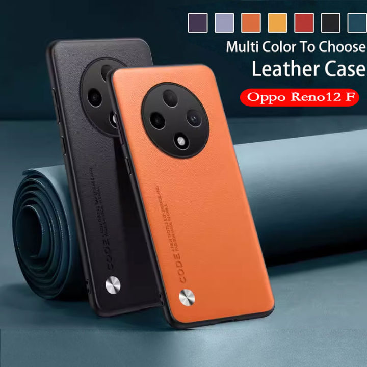 เคสหนังแฟชั่นสุดหรูสำหรับ OPPO Reno 12 F 12F OppoReno12F 12 Pro Reno12 ...