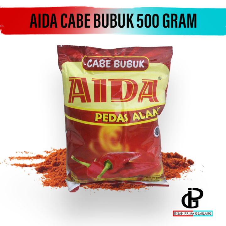 AIDA Cabe Bubuk Asli 500 gr | Lazada Indonesia