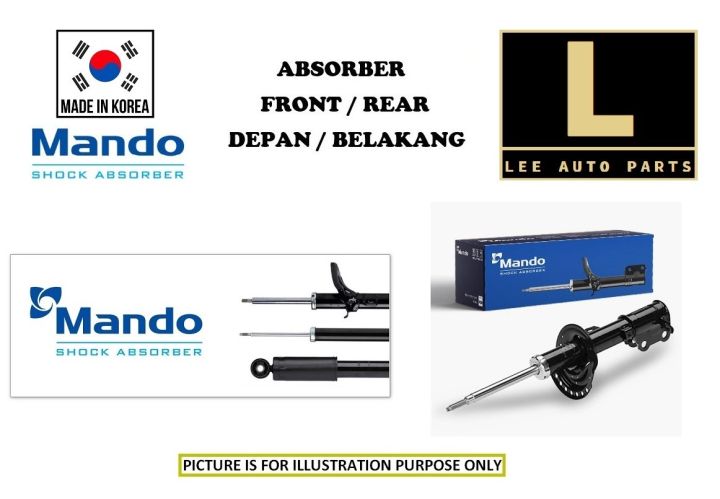 HYUNDAI ELANTRA MD (2012-2016) ABSORBER MANDO MADE IN KOREA | Lazada