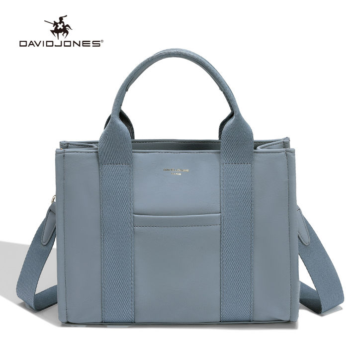 David Jones ปารีสผู้หญิง Tote กระเป๋าหนัง Pu กระเป๋าถือหญิงกระเป๋าสะพายไหล่ผู้หญิง | Lazada.co.th