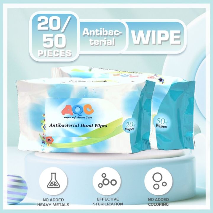 Vofox Antibacterial Wipes Hand Disinfection Wipes Alcohol-free Aloe ...