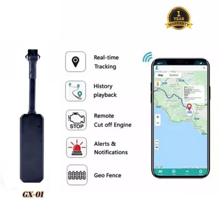 GPS Tracker GX01 Matikan Mesin Gratis WanwaytrackTrackerone | Lazada Indonesia