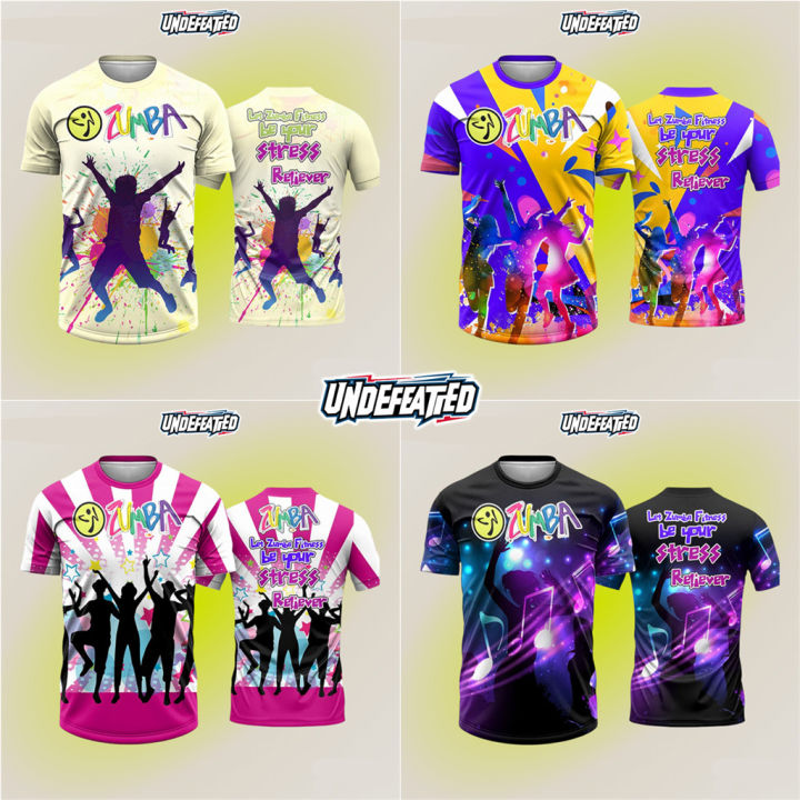 2025 Sublimation Zumba Shirt Love Zumba Zumbawear Breathable Uniform T ...