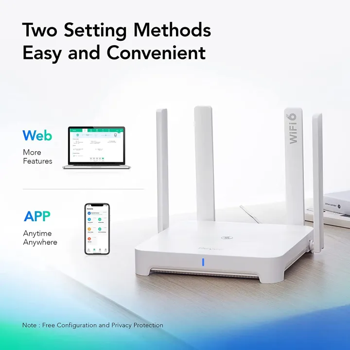 Reyee / Ruijie Wi-Fi 6 Router RG-EW1800GX PRO AX1800 Smart Wi-Fi Mesh ...