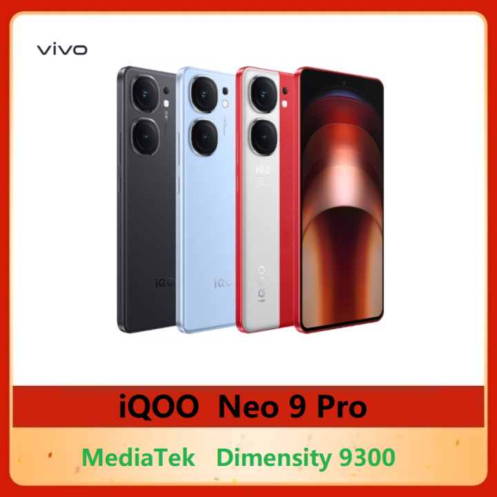 VIVO iQOO Neo 9 Pro 5G Mobile Phone 6.78 inch AMOLED Dimensity 9300 4nm Octa Core 120W ...