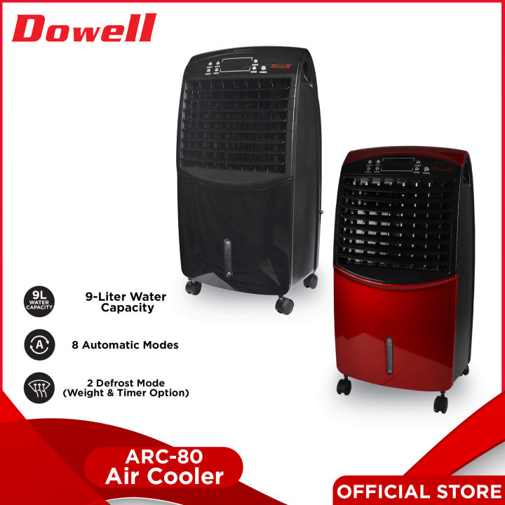 Dowell ARC-80 9 Liter Evaporative Cooling Fan Air Cooler Humidifier Fan ...