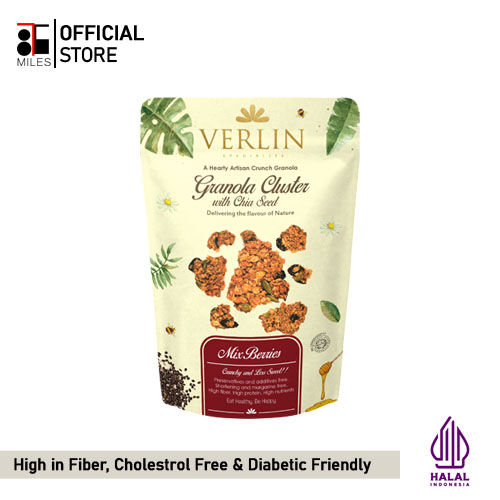 Verlin Mix Berries Granola Cluster Granola Snack Granola Cereal 150g ...