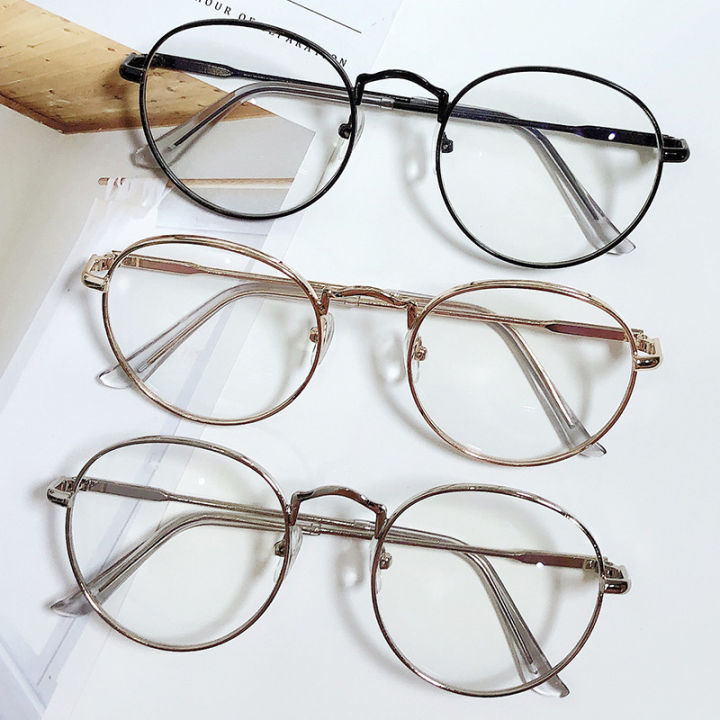 -6.0 to -1.0 New Anti-Blue Light Myopia Glasses Fashion Metal Frame ...