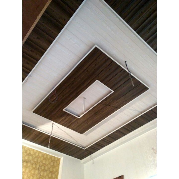 PVC Ceiling 700mmx250mm PVC Wall and Ceiling Panel Background Wall ...