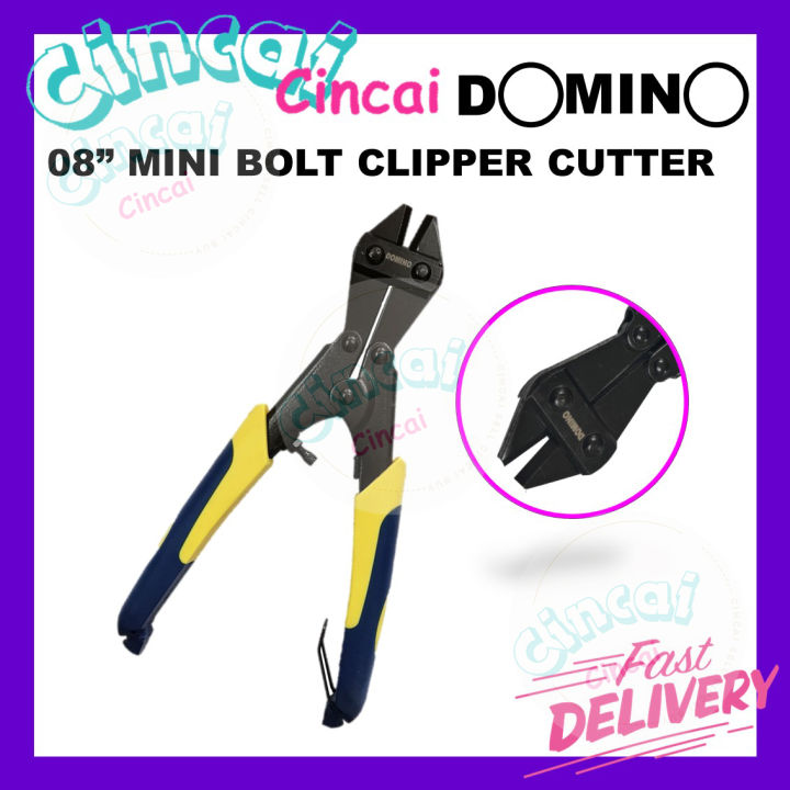 Domino 8 Inch (200mm) High Quality Mini Bolt Clipper Cutter 8" Cable ...