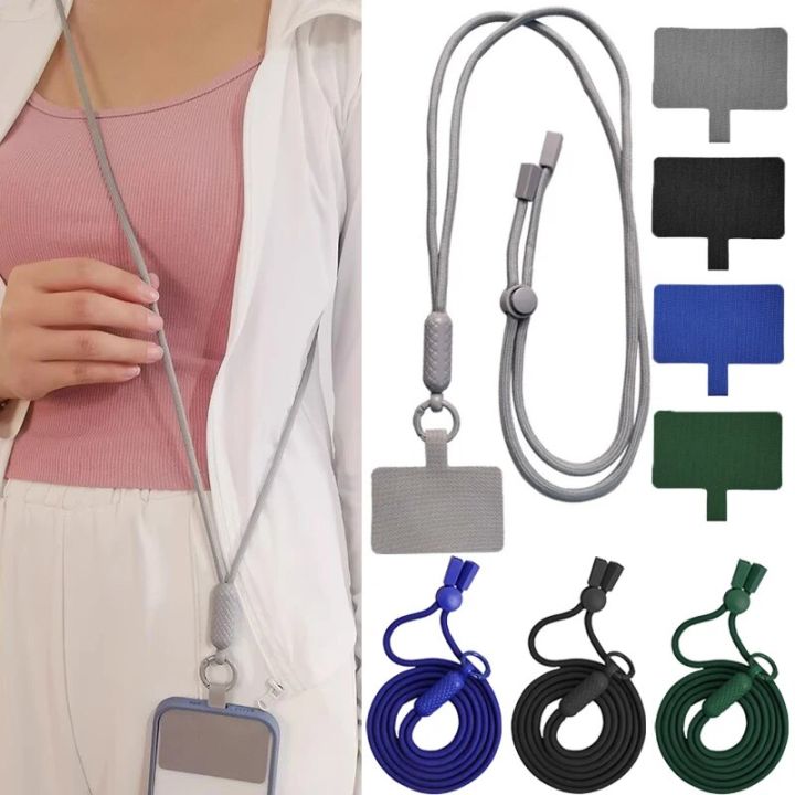 360° Rotatable Adjustable Cellphone Lanyard Anti-lostl Crossbody Mobile ...