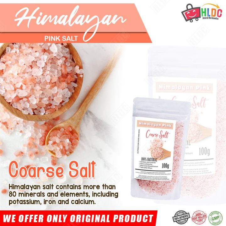 Himalayan Pink Salt ( Coarse ) 100g | Lazada PH