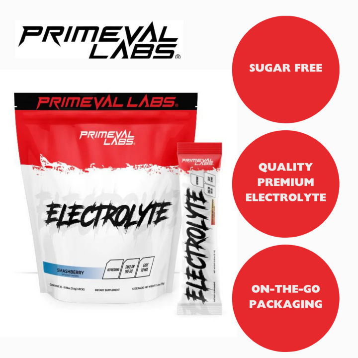 Primeval Labs ELECTROLYTE - Sugar Free | Quality Premium Electrolytes ...