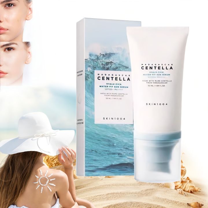 SKIN1004 Madagascar Centella Sunscreen SKIN1004 Hyalu-Cica Water-Fit ...