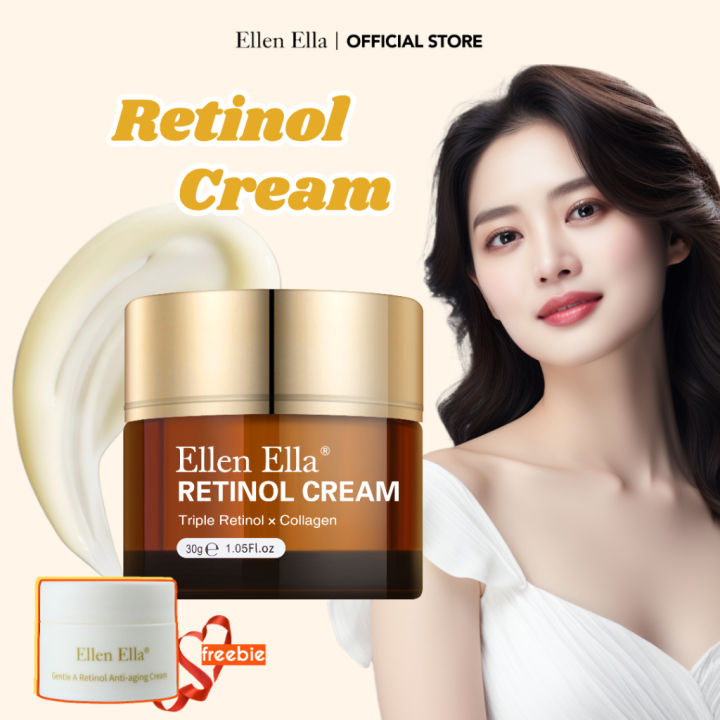 2023 NEW Effective anti-aging Ellen Ella Official Triple Retinol Face ...
