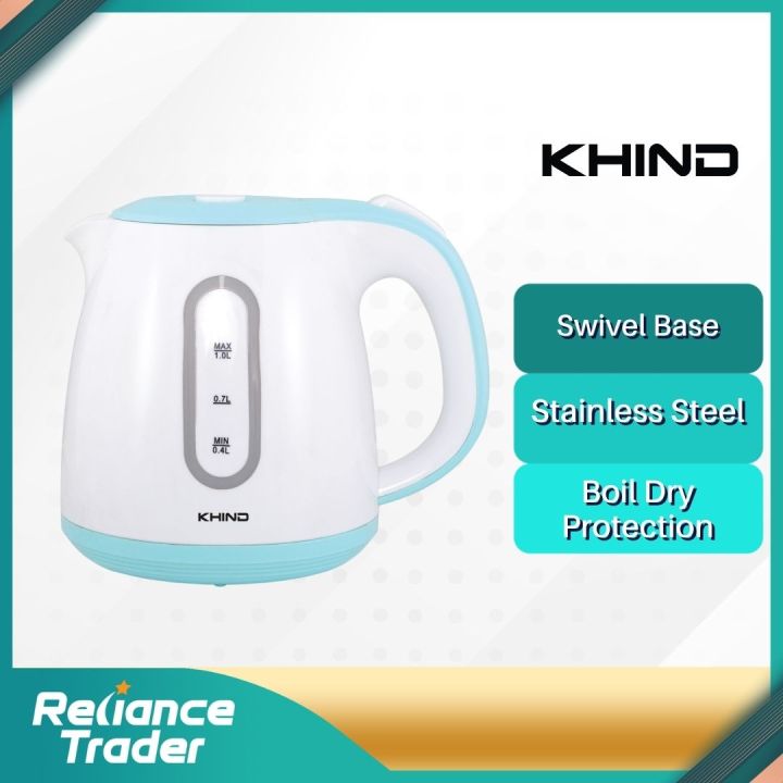 Khind EK101 1Litre Electric Jug Kettle | Lazada